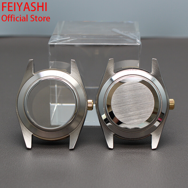 36mm/40mm 316L stainless steel oyster mod nh35 Watch Case Cyclops ...