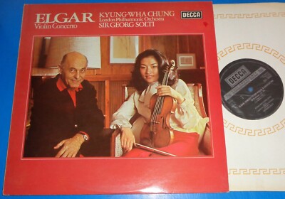 Kyung-Wha Chung/Solti ELGAR Violin Concerto - Decca SXL 6842 | eBay