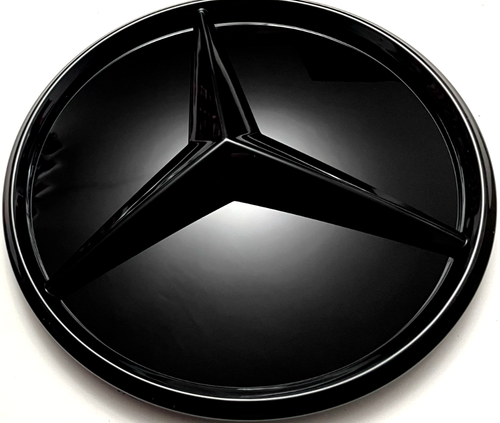 MERCEDES BENZ GLC/GLE X253 W167 Raised Mirror Black Grill Emblem PN ...