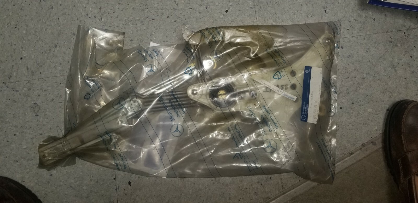 Original MERCEDES W201 190 - Window Regulator Front Right 2017200646 ...
