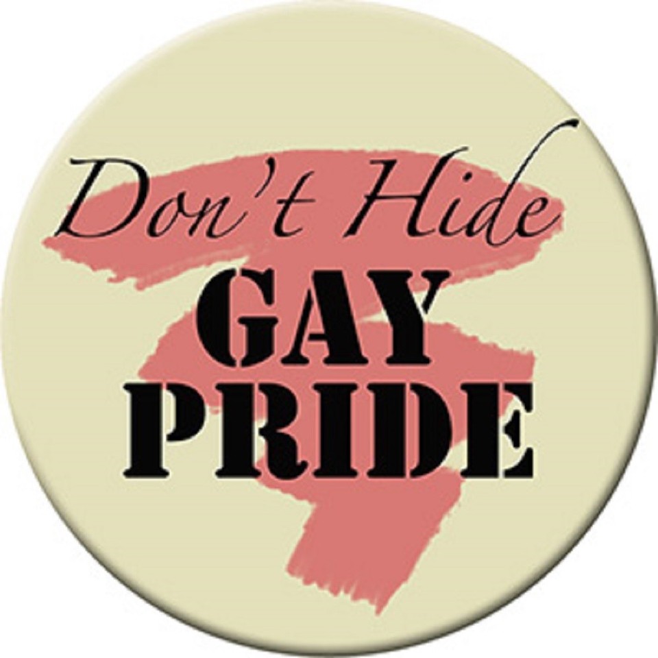 DON'T HIDE GAY PRIDE - Fridge MAGNET, LGBTQ Original Licensed Artwork ...