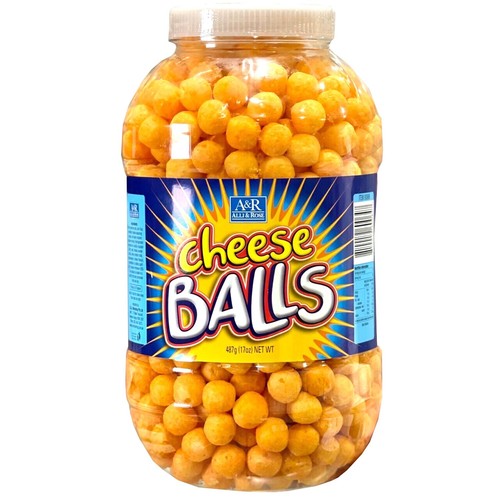 Alli & Rose Cheese Balls Tasty Crunchy Flavoured Kids Party Puffed ...