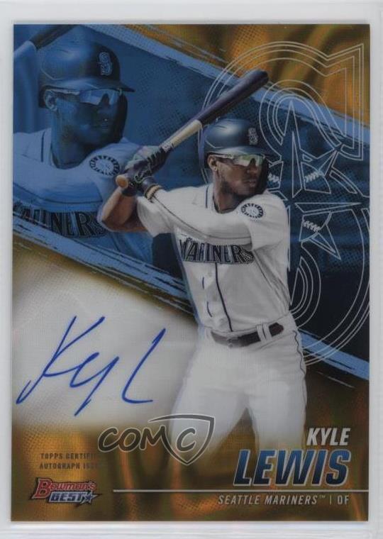 2021 Bowman's Best - Best of 2021 Autographs Gold Lava Refractor #B21 ...