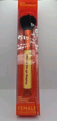 Real Techniques Female Collective 052 Confident Contour Makeup Brush | eBay