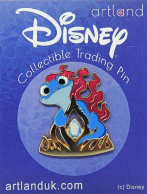 Disney UK Artland BRUNI THE GECKO LE200 Pin SIDEKICK AND CROWN SERIES ...