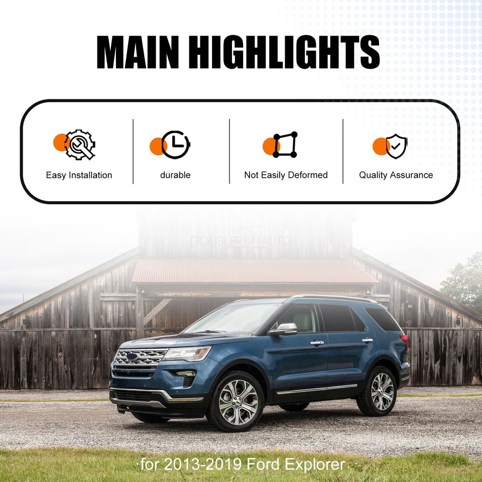 For 2013-2019 Ford Explorer Radiator Support Control Active Grille Vent ...