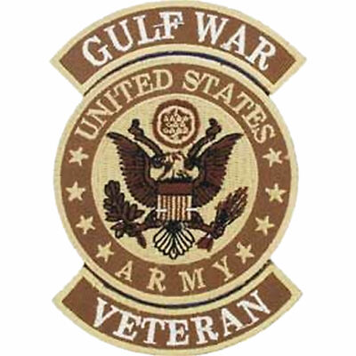 UNITED STATES ARMY GULF WAR VETERAN ROUND PATCH - | eBay