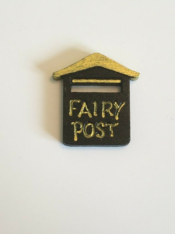 Wooden Fairy Post Postbox - Fairy Door Accessory - Fairy Garden | eBay UK
