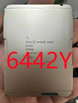 Intel Xeon Gold 6442Y 24C 48 Threads 2.60GHz 225W 4800MT/s cache CPU ...