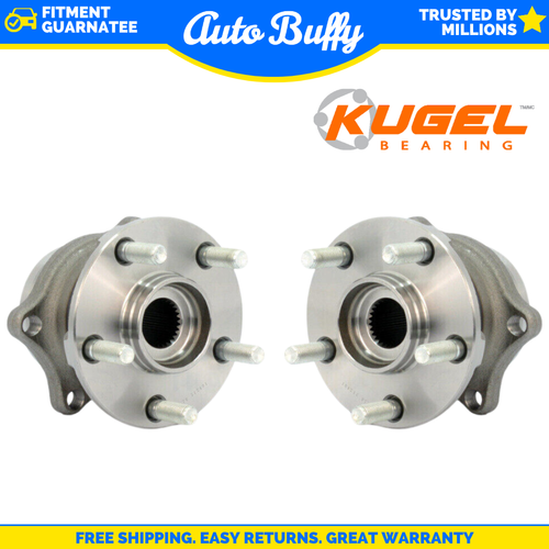 Rear Wheel Bearing Hub Assembly Pair For Subaru Outback Impreza ...