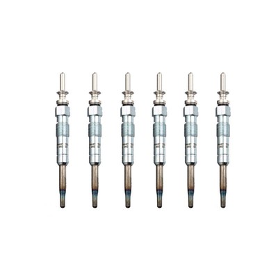 Lucas Set of 6 Glow Plugs for Audi A6 TDi Quattro CRTD 3.0 Aug 2014-Apr ...