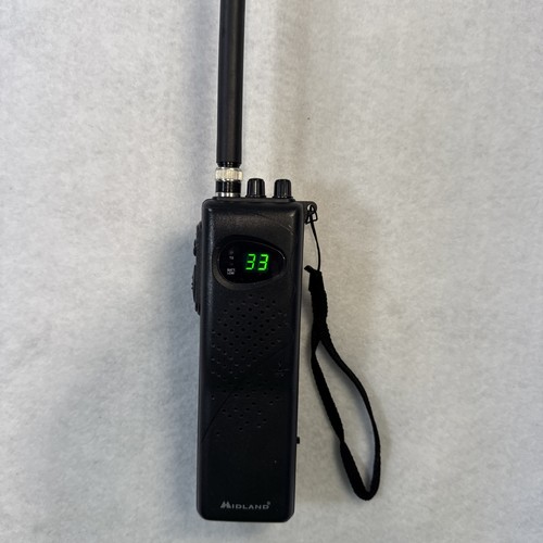 Midland 40 Channel Handheld CB Radio Antenna Adapter Included. Tested ...
