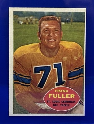 1960 Topps Football #111 Frank Fuller Rookie RC St. Louis Cardinals | eBay