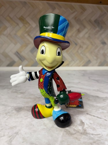 Disney Britto JIMINY CRICKET Figurine 6015552 Enesco Disney NEW 2024 | eBay