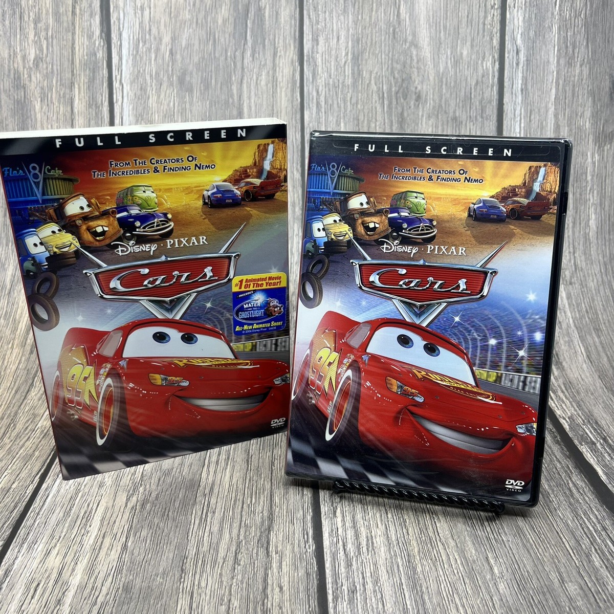 Disney Pixar Cars Dvd 2006 Full Frame Película Cars Original (Disney)