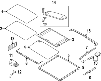 BMW 54137157374 GENUINE OEM WEATHERSTRIP | eBay