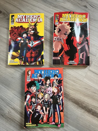My Hero Academia - Vol. 1,2,4 - Kohei Horikoshi Shonen Jump Comics Viz ...