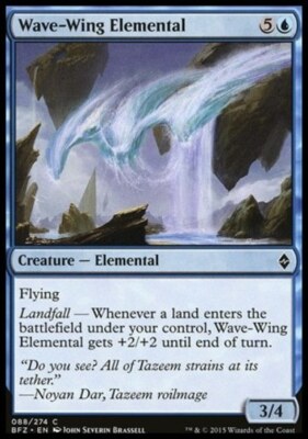 MTG Wave-Wing Elemental - BFZ Battle for Zendikar NM | eBay Australia