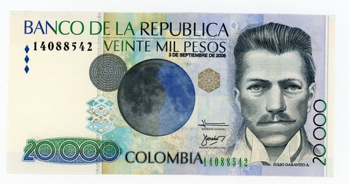 Colombia … P-454k … 10.000 Pesos … 3.Sep.2006 ... Choice*UNC* 😃 | eBay
