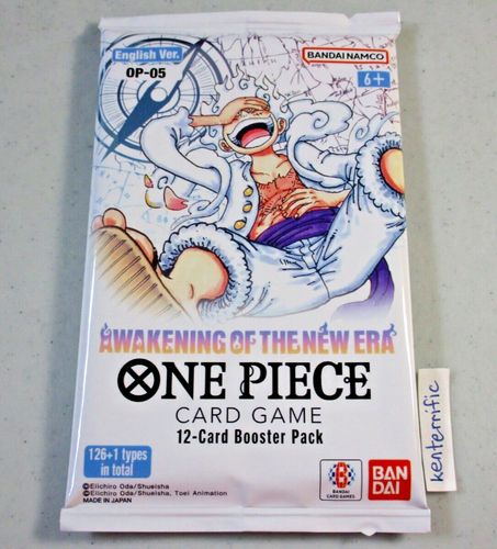Awakening of the New Era Booster Pack One Piece Card Game OP-05 English ...