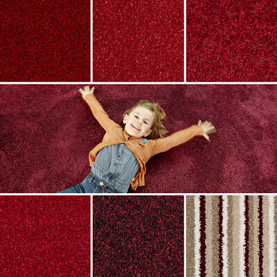 Samples - Red Action Backed Carpets | eBay UK
