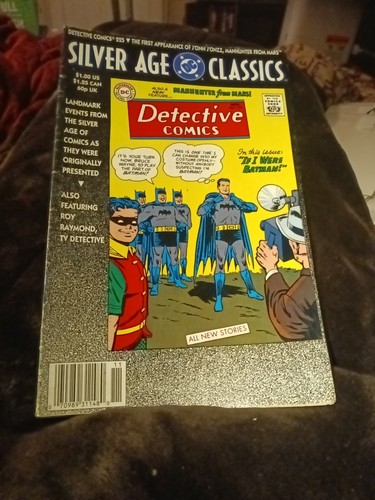 Silver Age Classic Detective 225 Batman 1st Martian Manhunter ...