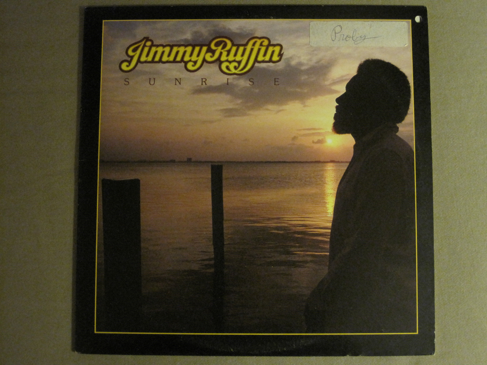 JIMMY RUFFIN SUNRISE LP ORIG '80 RSO FUNK MODERN SOUL R&B ROBIN GIBB ...