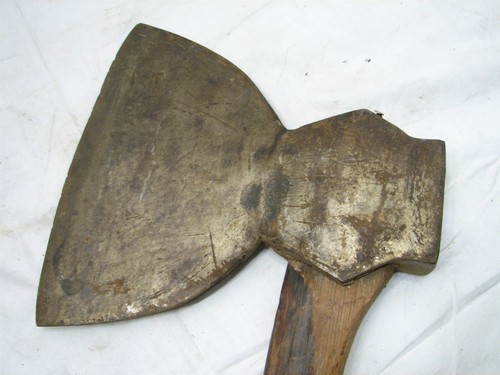 Antique Wm. Beatty & Son Broad Squaring Hewing Axe Lumber Woodworking ...