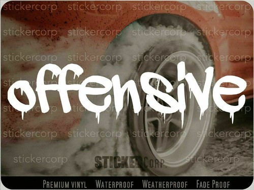 STICKERCORP - OFFENSIVE - CAR WINDOW DECAL VINYL STICKER | eBay