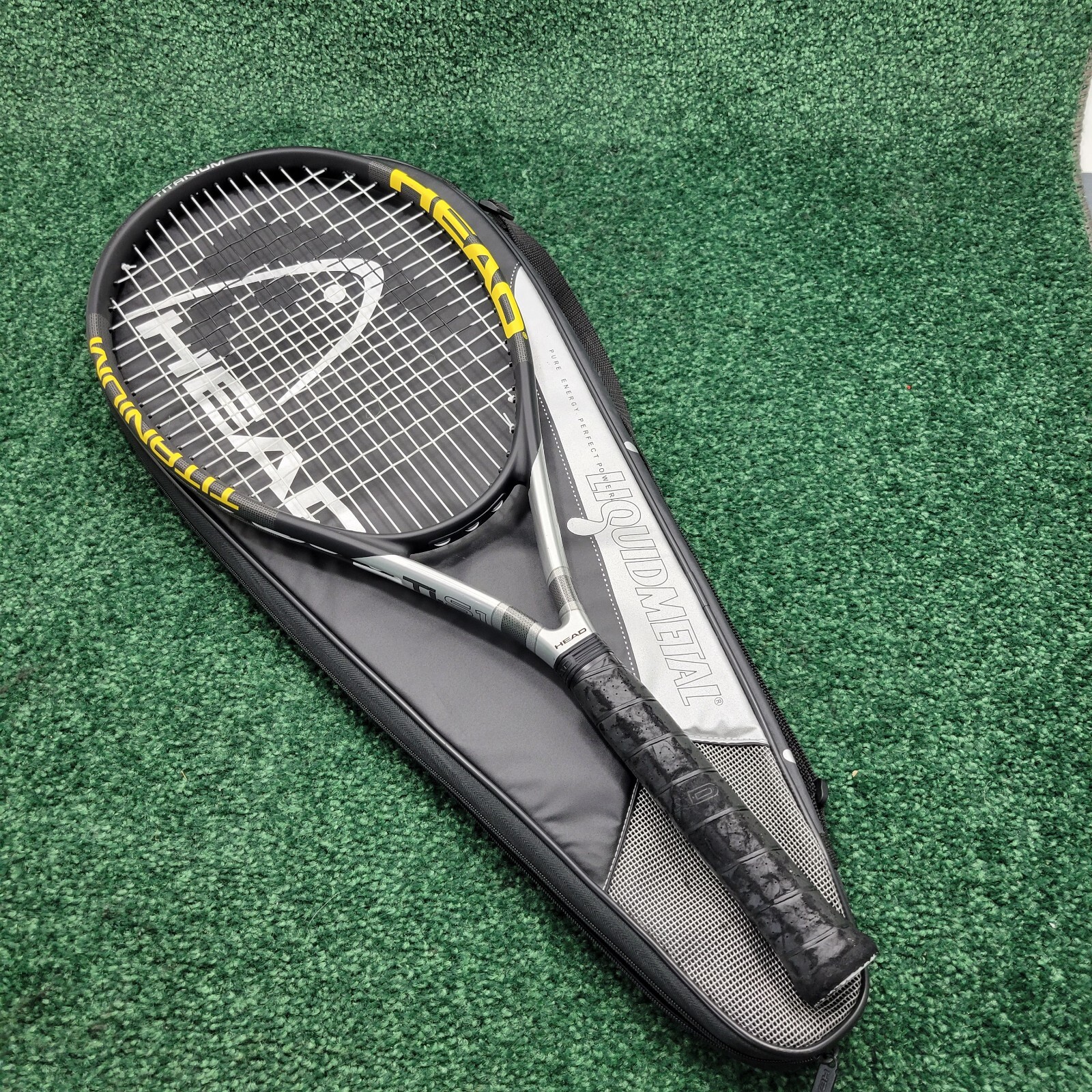 HEAD Ti.S1 Pro Titanium Oversize Tennis Racquet Racket 4 1/4" Grip W ...