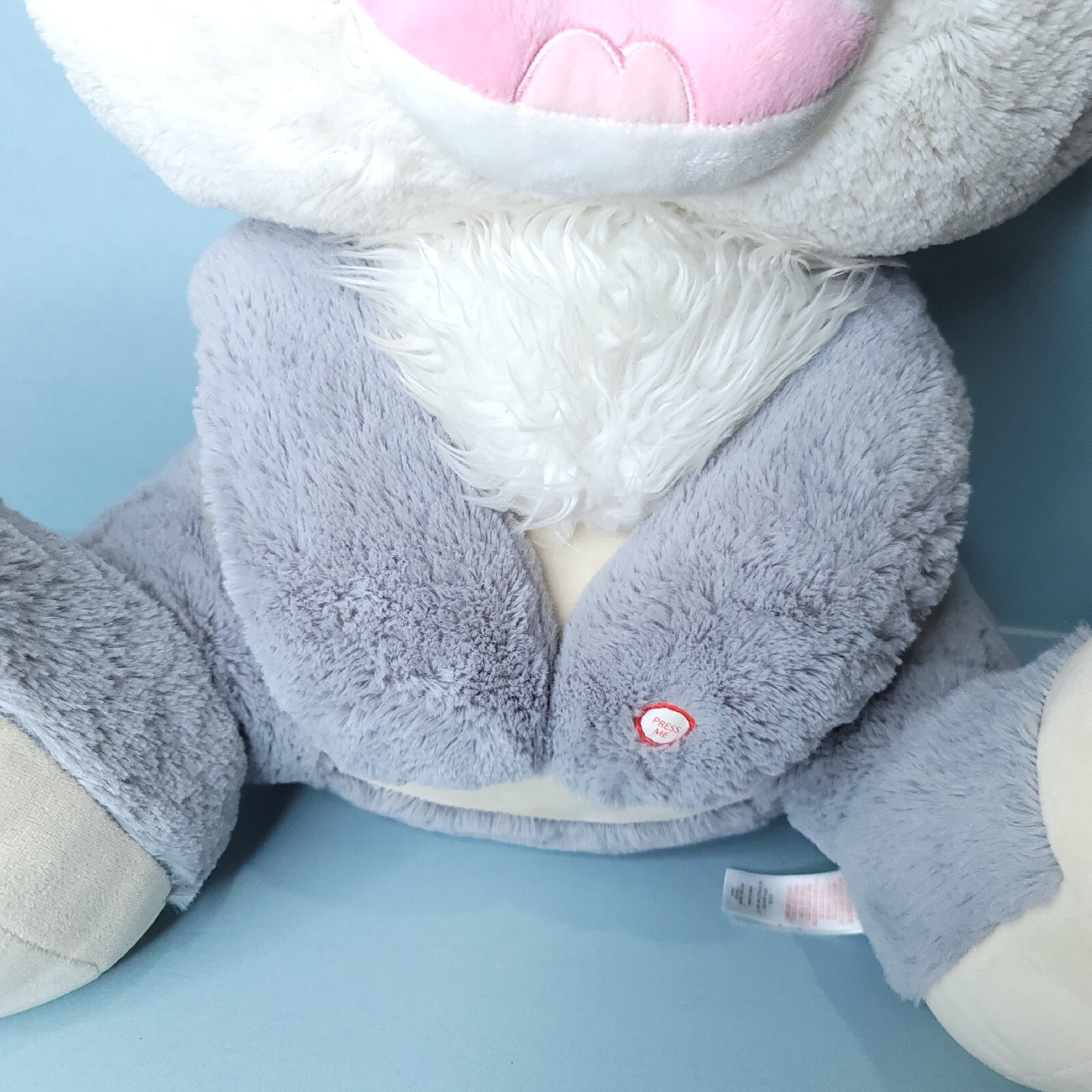Bambi THUMPER Plush Bunny Rabbit Large Giant 28" x 20" Lights up ...