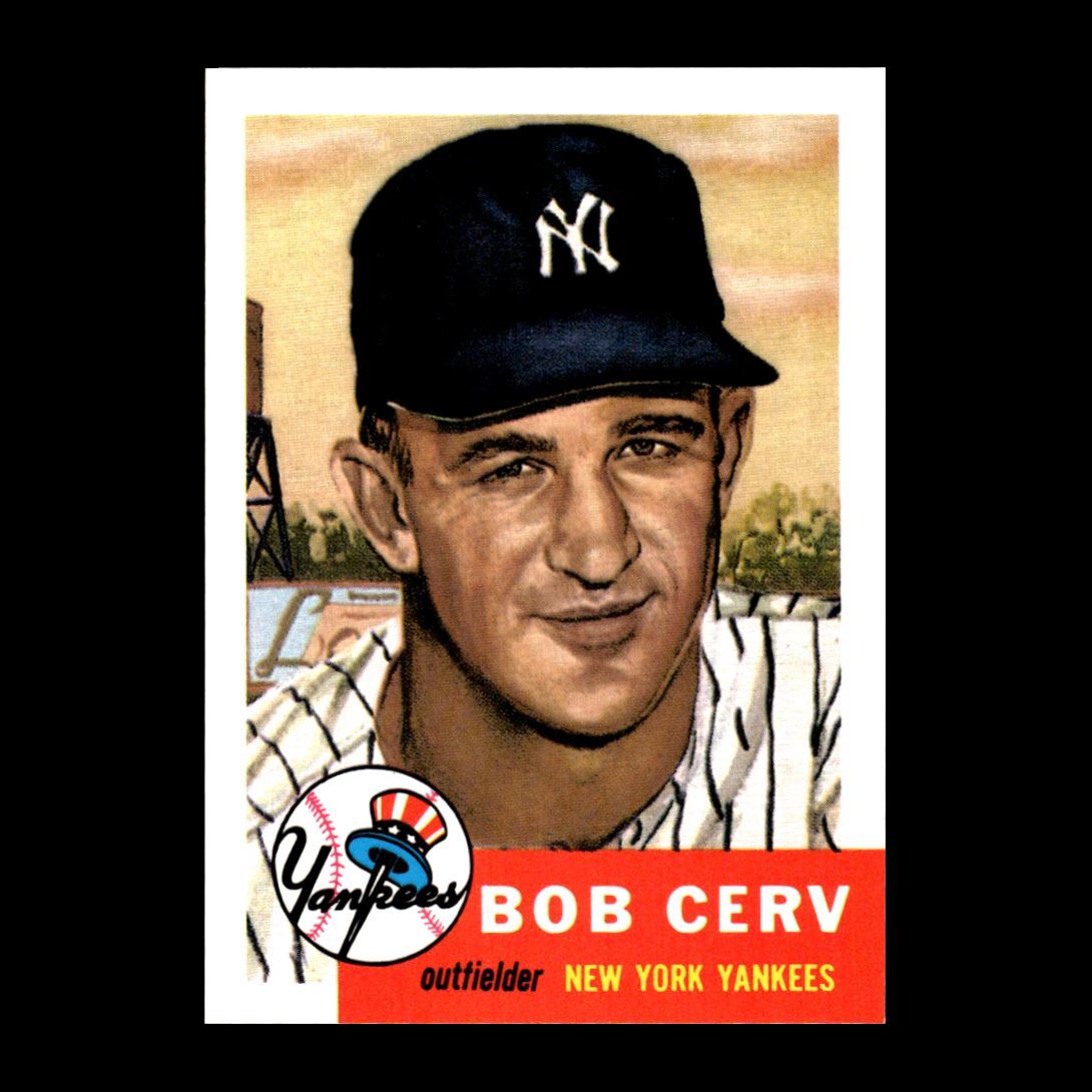 Bob Cerv 1991 Topps Archives 1953 Rookie New York Yankees #210 NM-MT GM ...