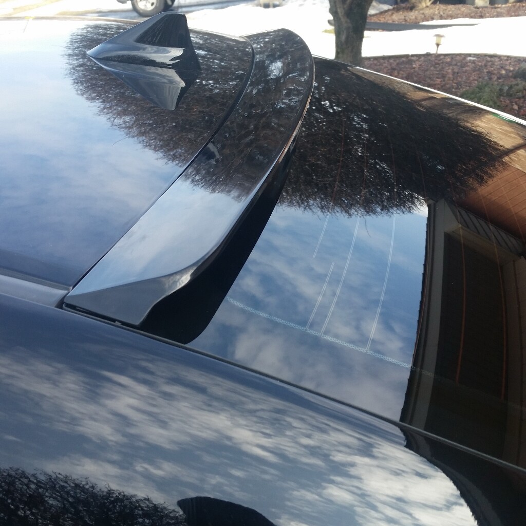 Stock 229R Rear Window Roof Spoiler Wing Fits 2015~2020 Cadillac ATS ...