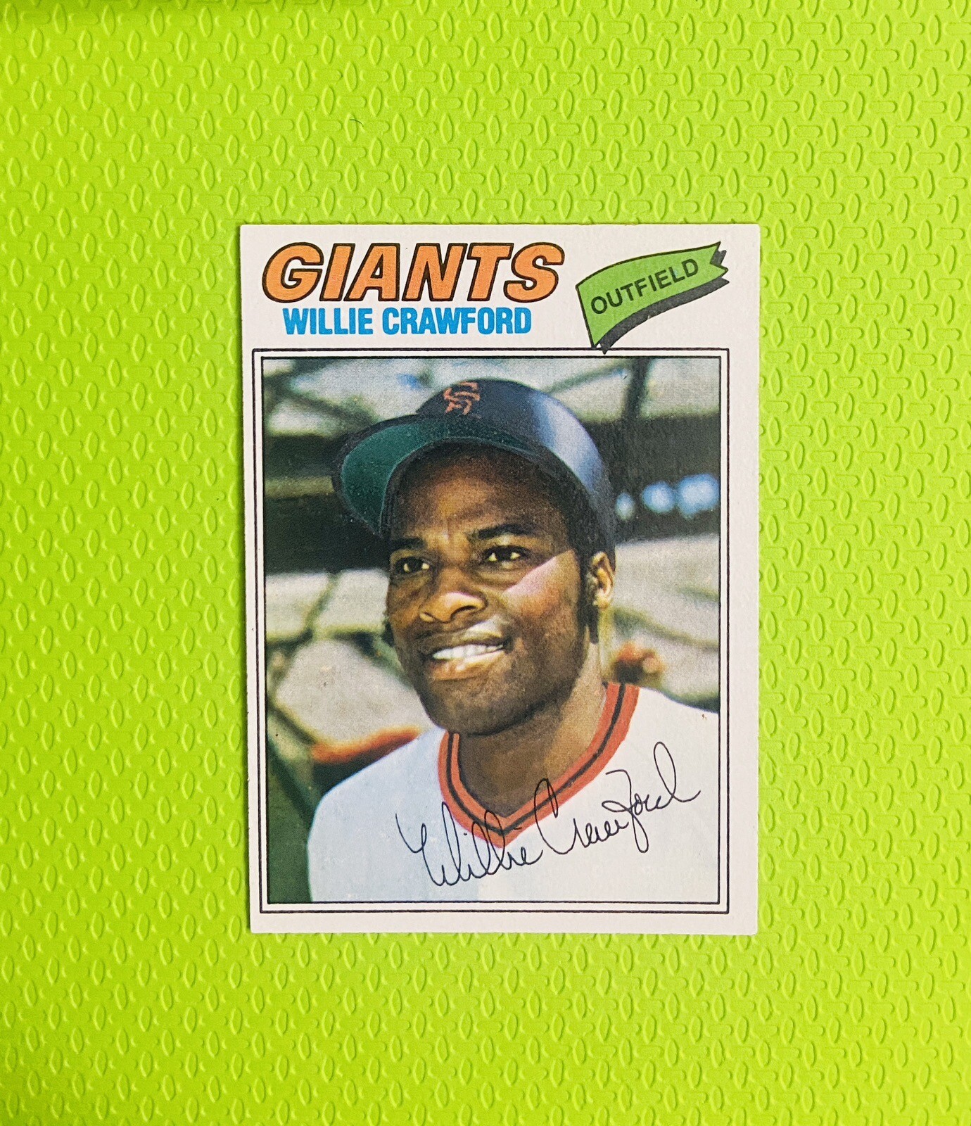 1977 TOPPS BASEBALL SET BREAK 642 WILLIE CRAWFORD GIANTS NM/MT | eBay