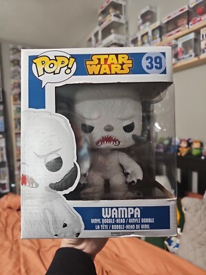 Funko Pop Star Wars #39 WAMPA Vinyl 6" Super Sized Bobble Head Figure ...