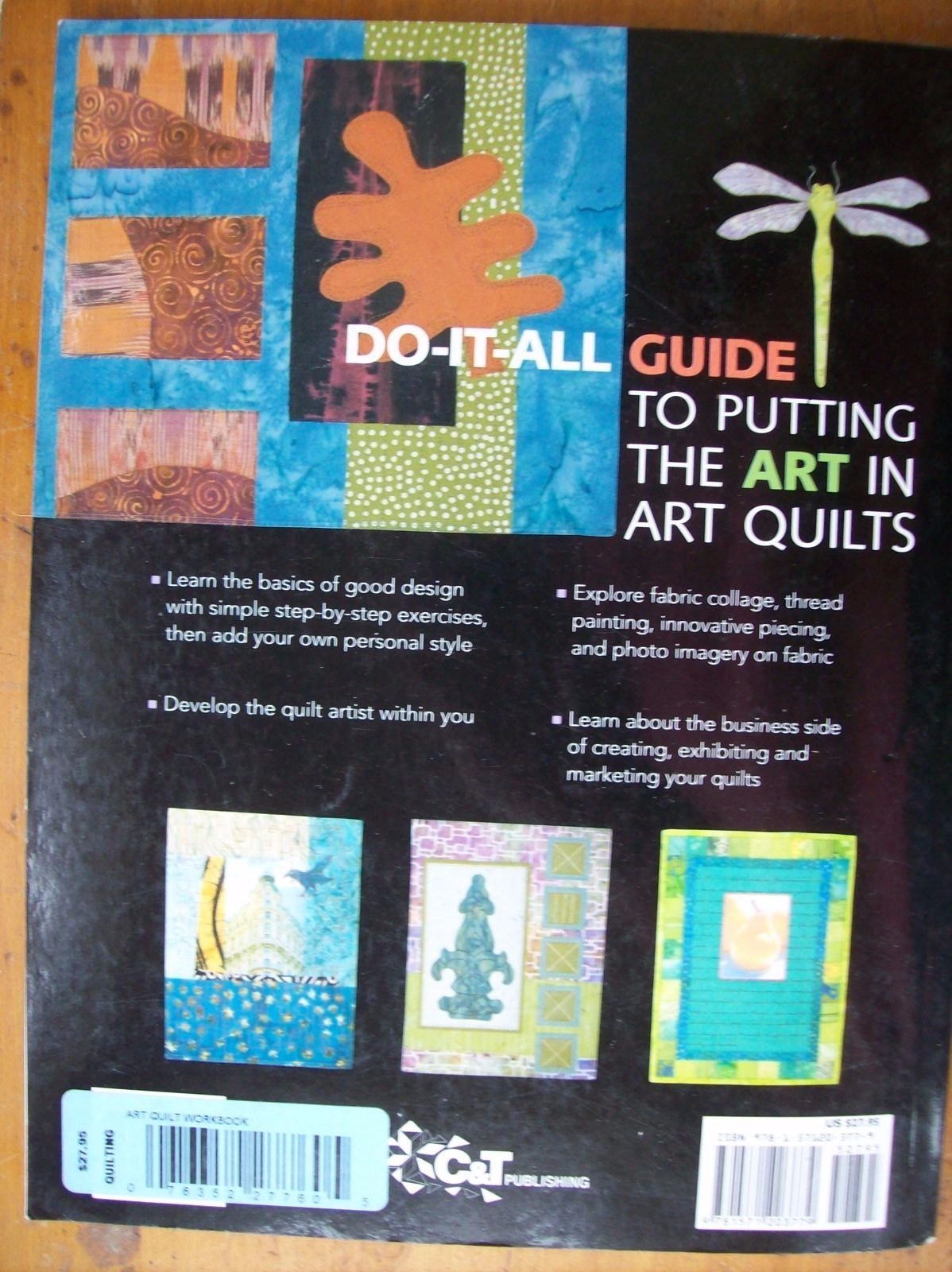 Art Quilt Workbook by Jane Davila and Elin Waterston, BOOK | eBay