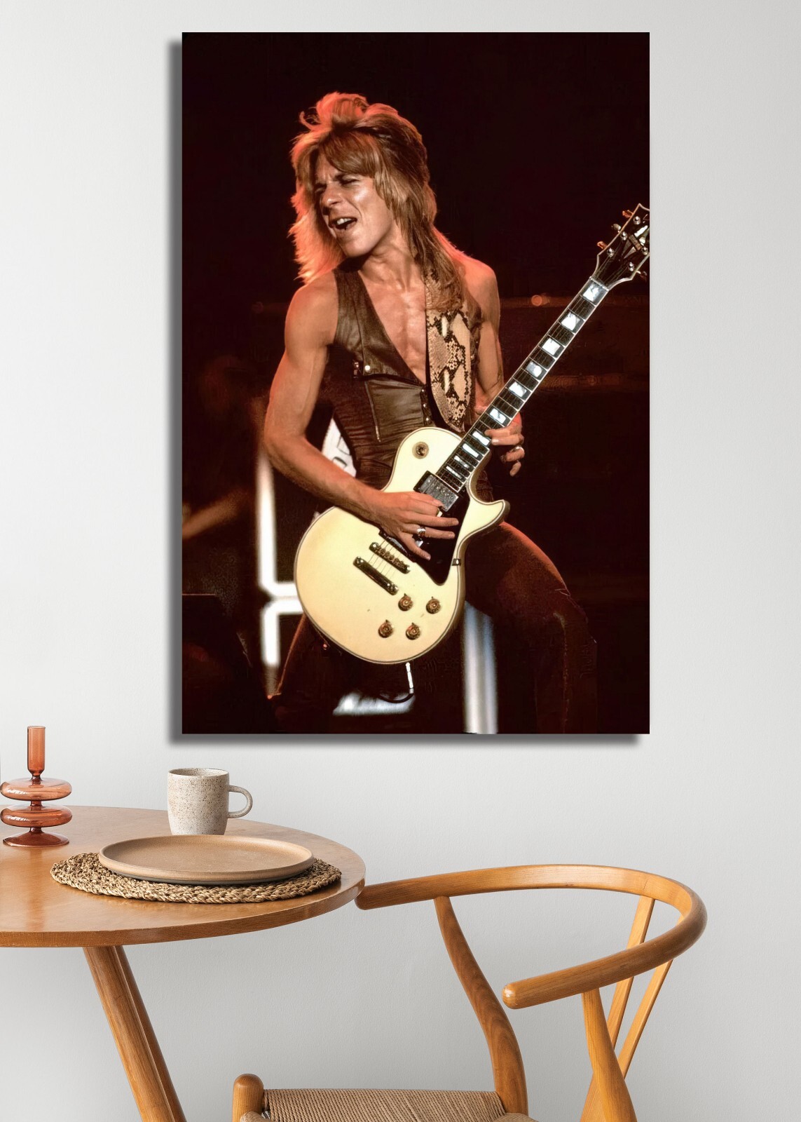 Randy Rhoads Poster 24x36 Inch Live Concert Photo Rare Wall Art Print ...