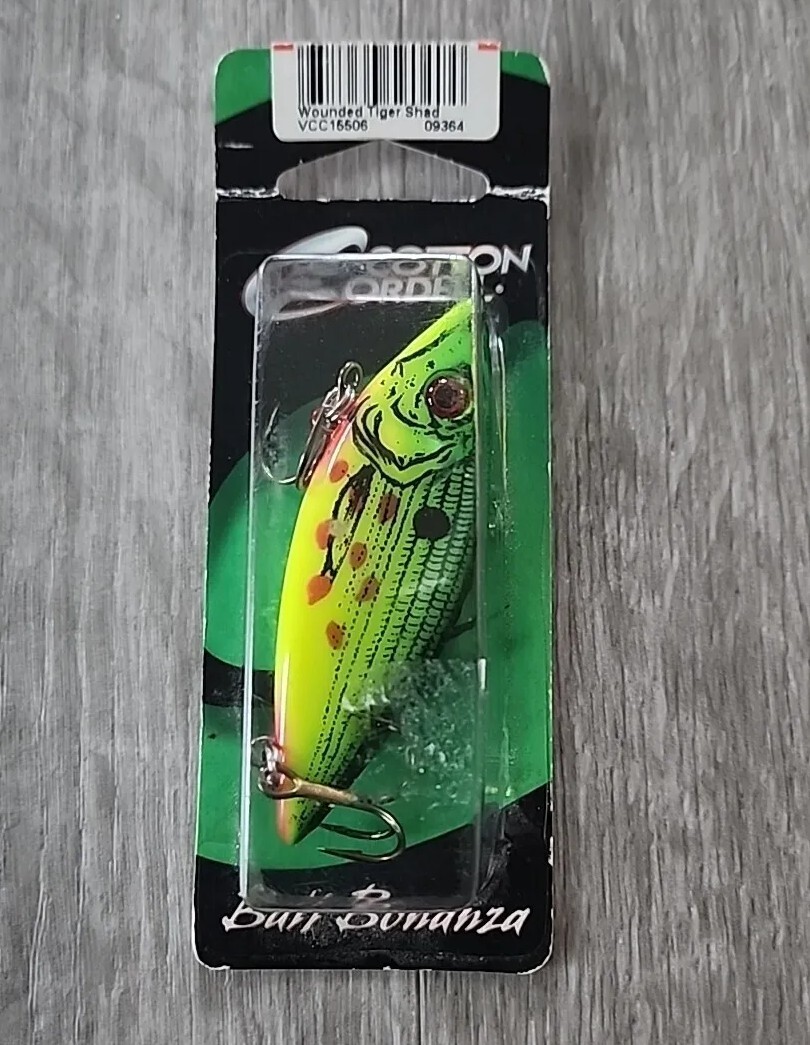 Rattle Spot Rattle Trap Wounded Tiger Shad 2.5" Cordell | eBay