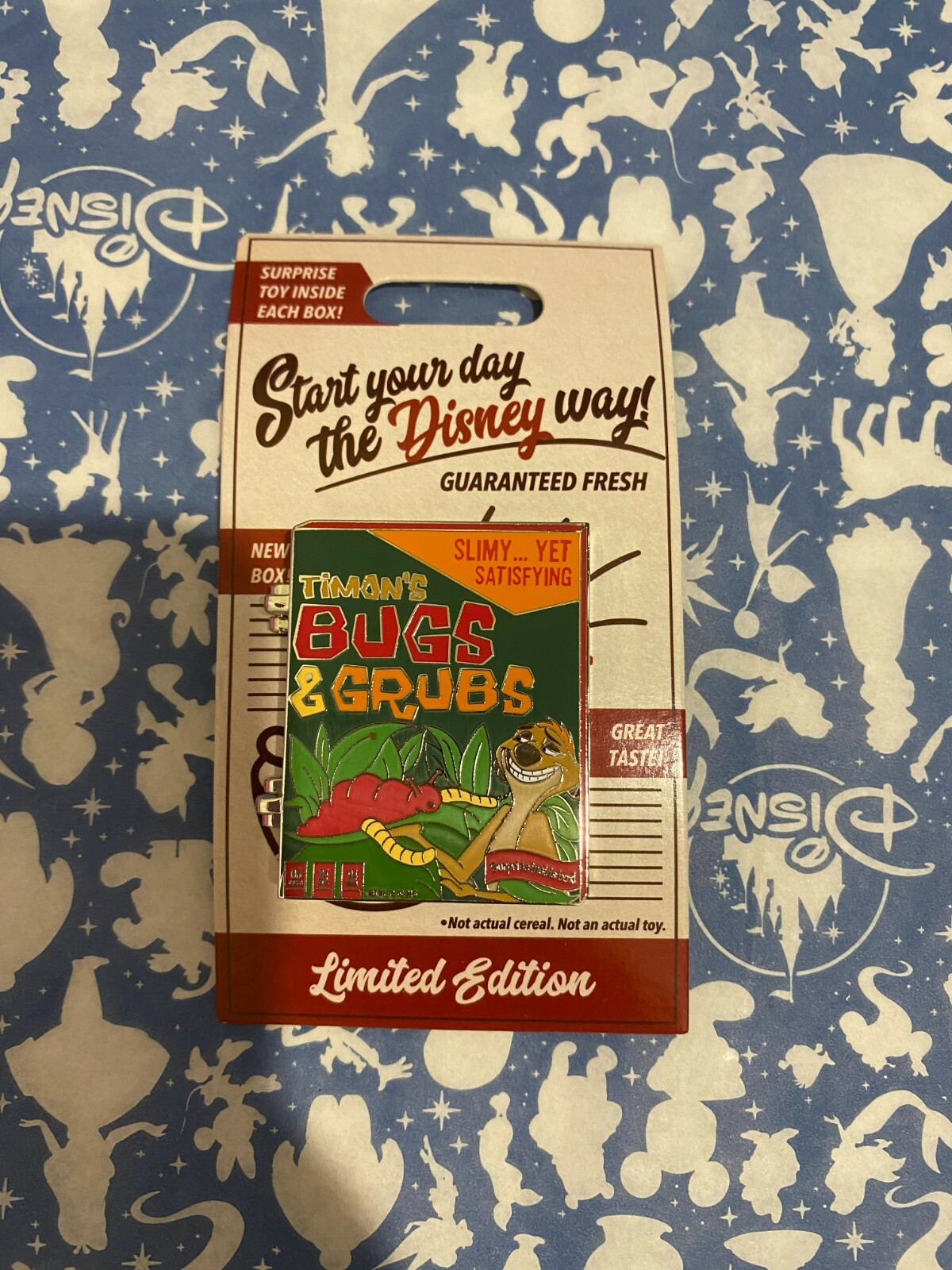 New Disney Timon's Bugs & Grubs Pin The Lion King Limited Edition | eBay