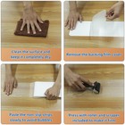 6"x24" Stair Treads Non-Slip Strips Indoor Clear Safety Anti Slip Step ...