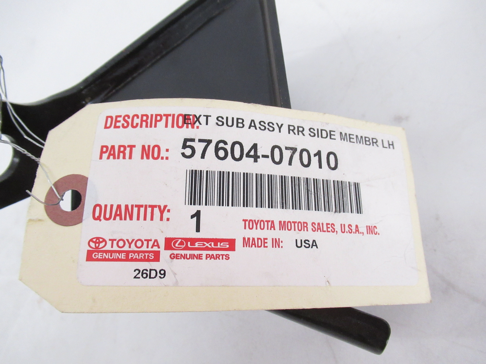 Genuine OEM Toyota 57604-07010 Left Rear Extension 2013-18 Avalon 2015 ...