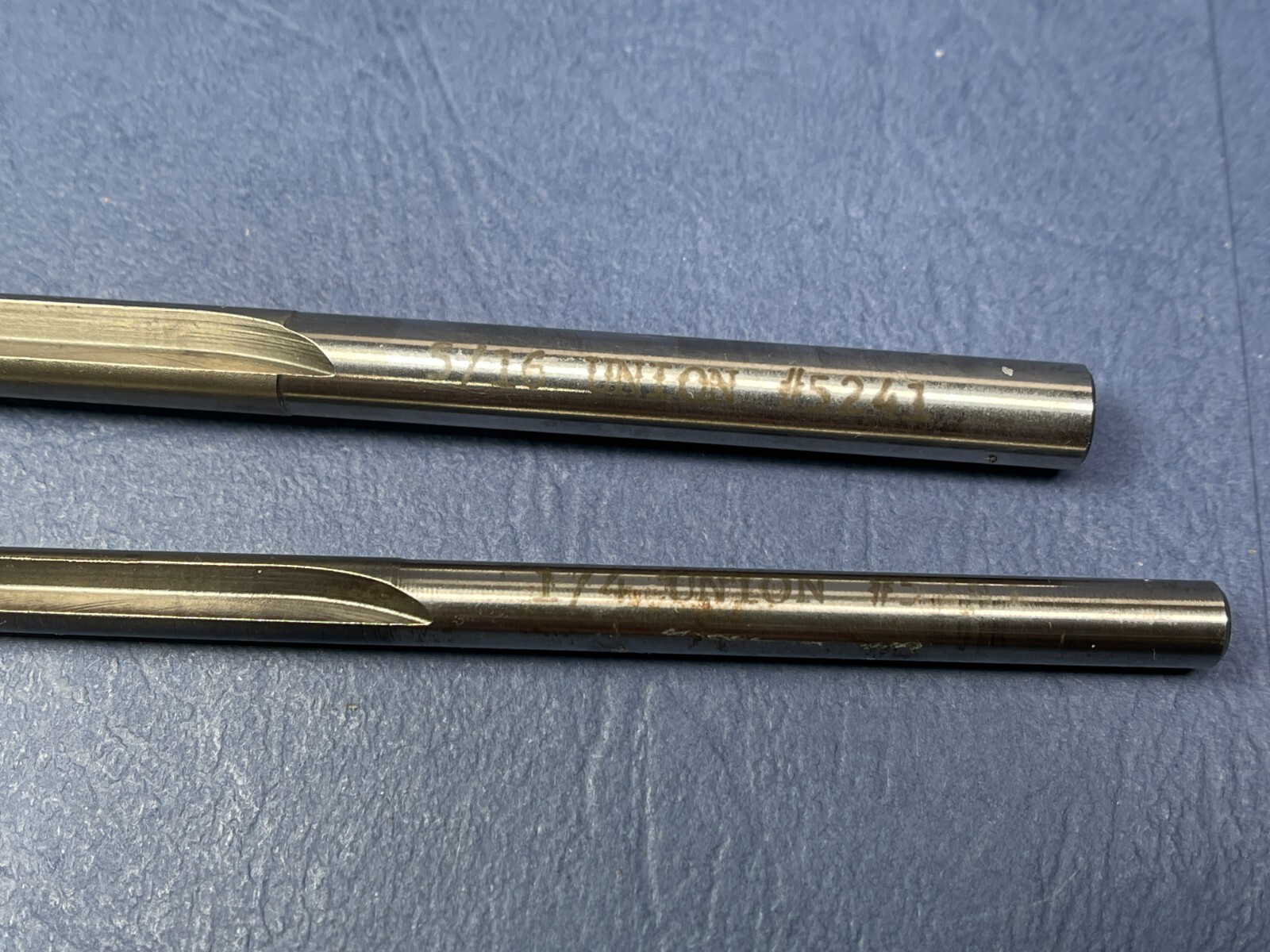 Union 5241 Reamers 2 ea 2 Straight Flutes 1/4" and 5/16" Diameter 4 ...