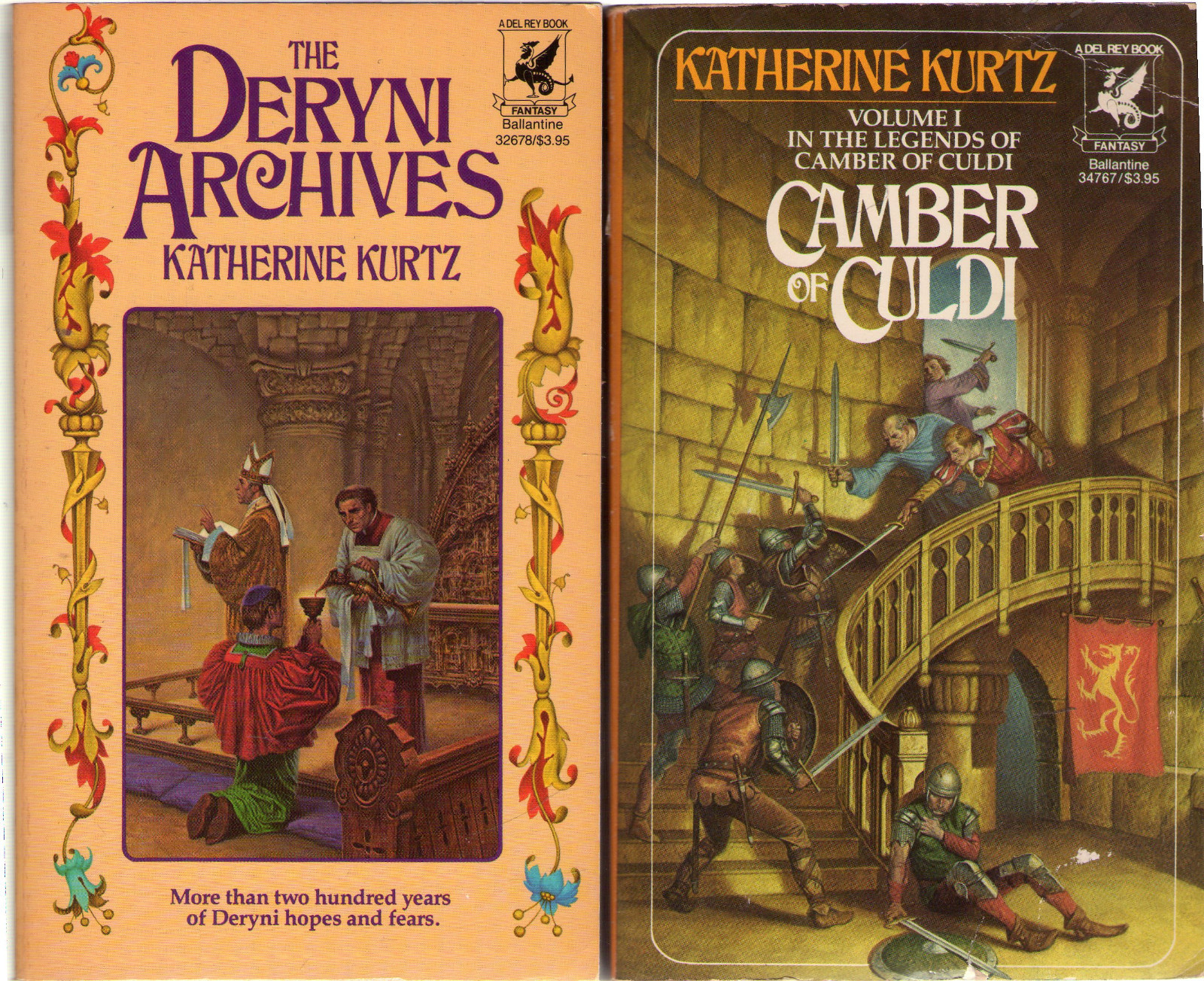 Complete Set Series Lot of 19 Deryni books by Katherine Kurtz Camber ...