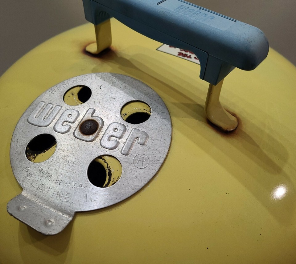 Vintage The Simpsons 10th Anniversary Weber BBQ Grill Barbecue 2000 ...