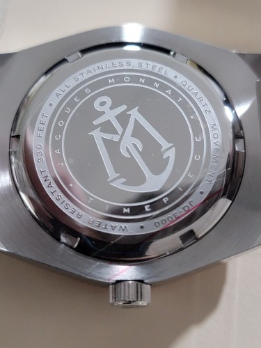 Jacques Monnat Men's Quartz Watch Lavezzi JQ-3000-05 New In Box W/Tags ...