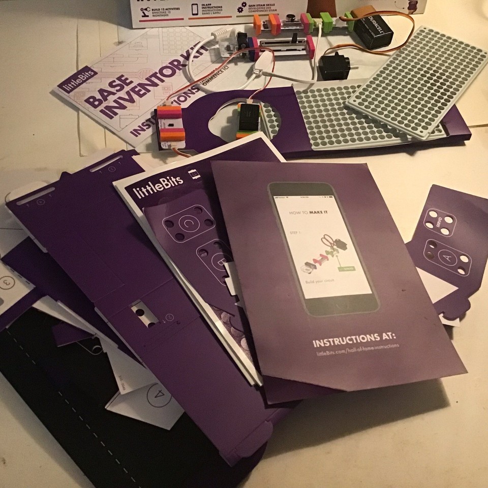 Little Bits Base Inventor Kit Complete with extra accessories Steam ...