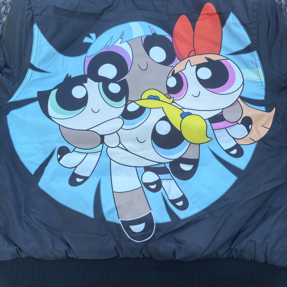 The Cartoon Network Powerpuff Girls Puffer Jacket Size Large Members ...