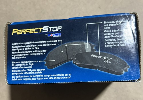 Wagner Perfect Stop PS1284C Ceramic Brake Pads -New Old Stock- Free ...