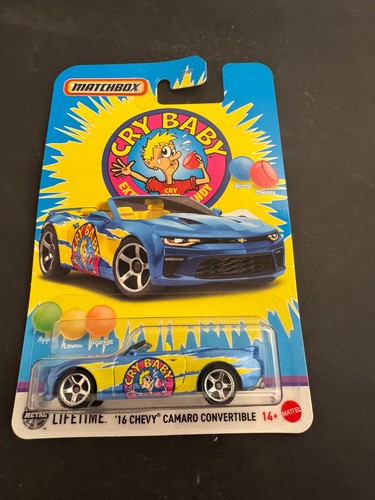 2025 Matchbox Candy Series Cry Baby '16 Chevy Camaro Convertible Mix 2 ...