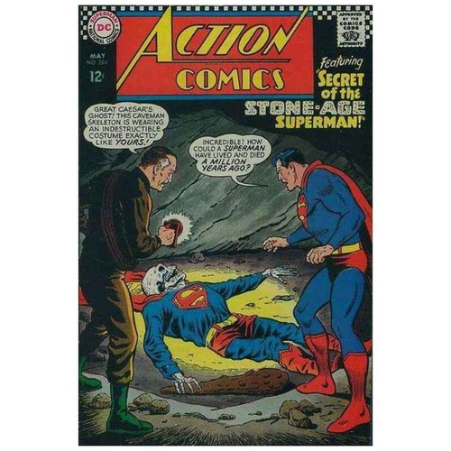 Action Comics #350 - 1938 series DC comics Fine Full description below ...